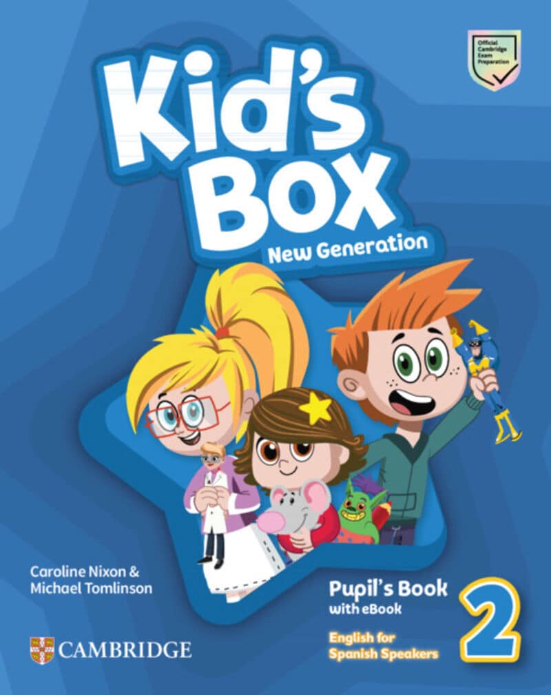 INGLÉS Pupil’s book 2 – Kid´s box New generation. Primaria 2 | Librería ...